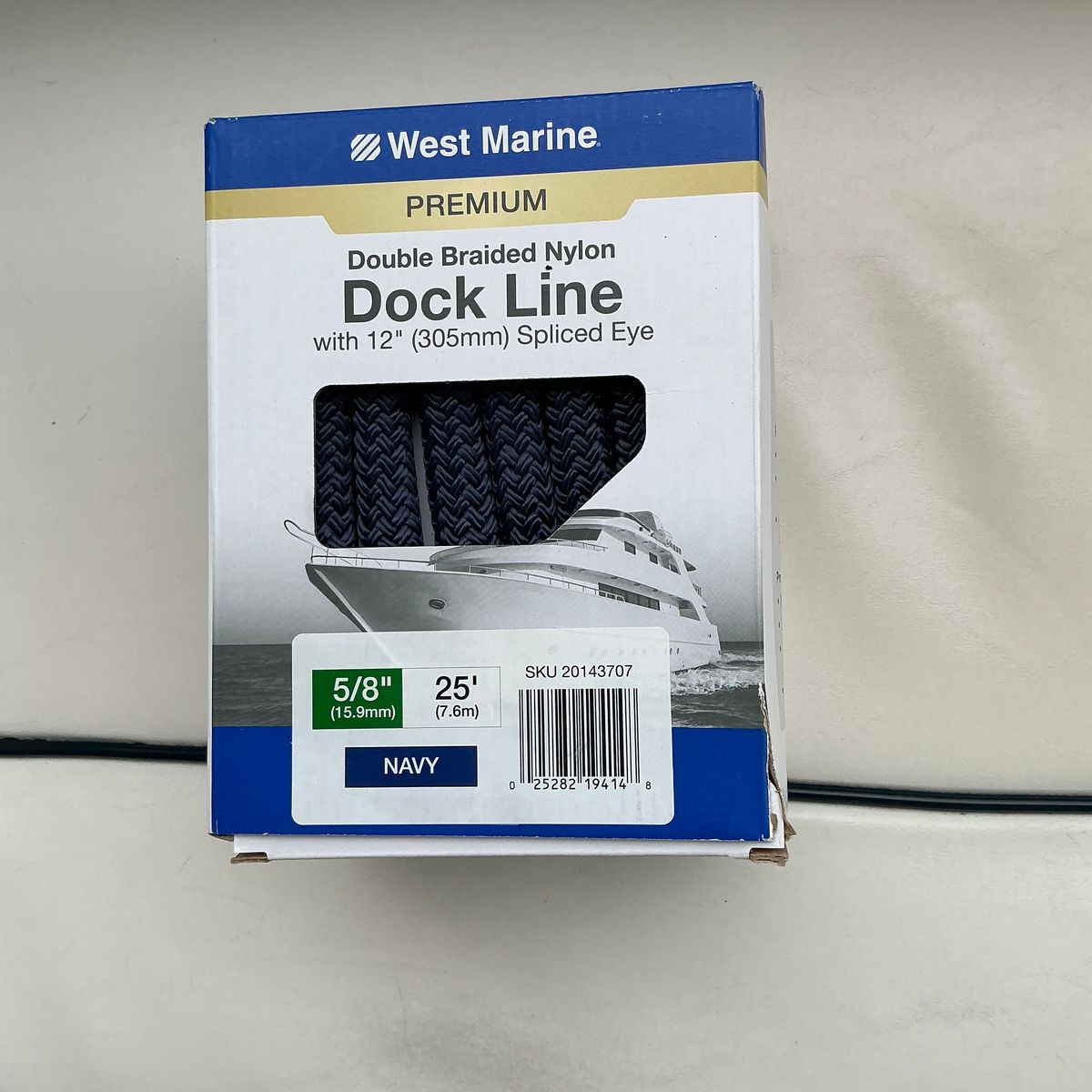 AGLCA | West Marine 5/8” x 25 Dock line