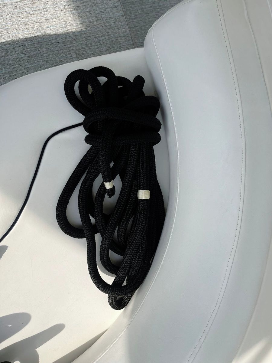 AGLCA | 3 Brand new West Marine 3/4” x 35 black Dock lines.