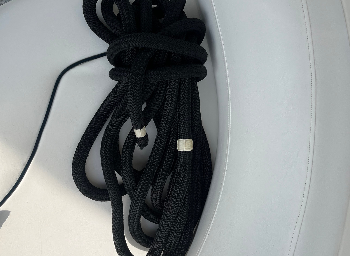 AGLCA | 3 Brand new West Marine 3/4” x 35 black Dock lines.